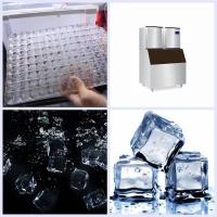 China 700kg/24hr SS Commercial Ice Maker Machine Large Ice Cube Maker for sale