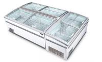 China Supermarket commercial combined island freezer showcase for sale