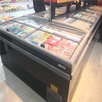 China Supermarket commercial combined island freezer showcase for sale