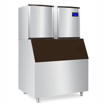 China Water Cooling Commercial Ice Maker Machine 1000KG / Day for sale
