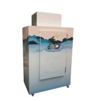 China Upright Commercial Ice Freezer Auto Defrost Fan Cooling Ice Stroage for sale