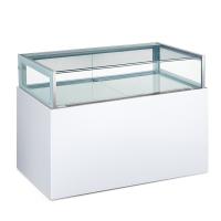 China 1.5m Drawer Chocolate Display Cabinet , Square Glass Commercial Cake Fridge for sale