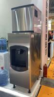 China Hotel Stainless Steel Ice Maker With Self-service Dispensing Ice Cubes for sale
