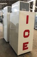 China 20GP Commercial Single Slanted Door Ice Cube Freezer for sale