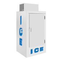 China Indoor Commercial Ice Freezer 30 Cu. Ft. Cold Wall Type Ice Storage Bin for sale