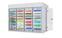 China Commercial Glass Door Display Cold Room for sale