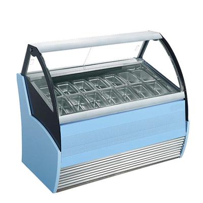 China Ice Cream Display Freezer for Custom Bakery for sale