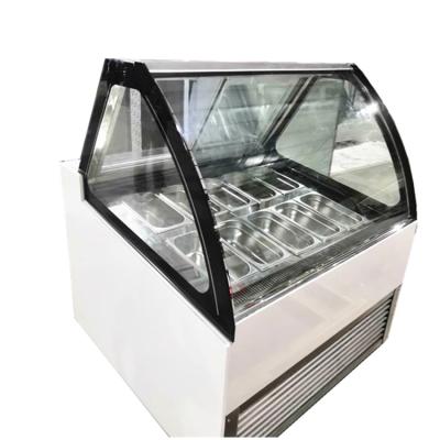 China Refrigeration Equipment Ice Cream Showcase Freezer Display with CE for sale