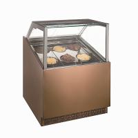 China Gelato Ice Cream Display Freezer Showcase with 10 -18 Pans for sale