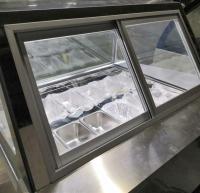 China Gelato Ice Cream Display Freezer Showcase with 10 -18 Pans for sale