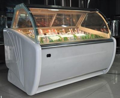 China R404a Ice Cream Display Case for sale