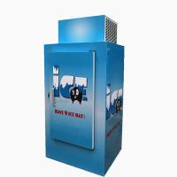 China 63 Cu. Ft. Commercial Outdoor Ice Freezer , Cold Wall Ice Bag Storage Freezer for sale