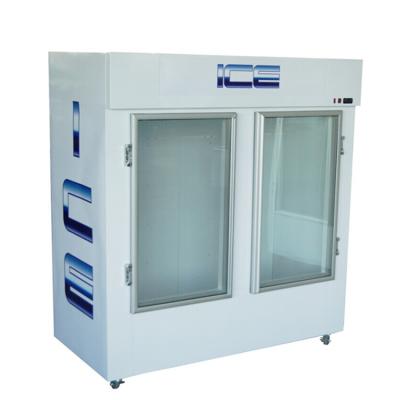 China Commercial -5 ℃ ~ -15 ℃ Indoor Ice Storage Bagged Ice Freezer for sale