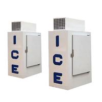 China Vertical Single Door Ice Storage Freezer, Cold Wall Outdoor Ice Merchandiser CE for sale
