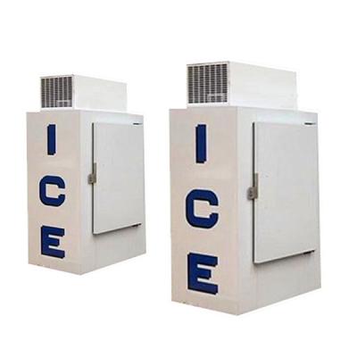 China Vertical Single Door Ice Storage Freezer, Cold Wall Outdoor Ice Merchandiser CE for sale