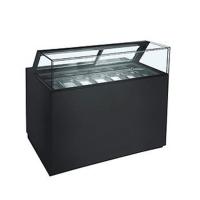 China Stainless Steel Frozen Ice Cream Showcase Gelato Display Cabinet for sale