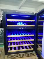 China 150L 31 Bottle Single Zone Wine Coolers With Conmpressor for sale