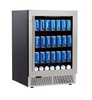 China Polyester 52 Bottles 135L Home Wine Cellar Fridge LED Lighting for sale