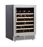 China 46 Bottles Luxury Modern Digital Control Dual Zone Wine Cooler,Hotel home Built-in Wine Refrigerator for sale