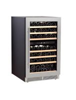 China Stainless Steel 208L Single Zone Wine Cellar Fridge 86 Bottles for sale