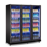China 3 Doors Vertical Beer Drink Cooler Commercial Refrigeration Equipment for sale