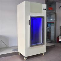 China Glass Door Commercial Bagged Ice Storage Freezer Bin for sale