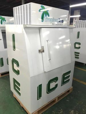 China Bagged Ice Storage Freezer For Outdoor Ice Merchandising for sale