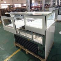 China White Marble R134A Drawer Fridge Freezer 1030W For Dessert for sale