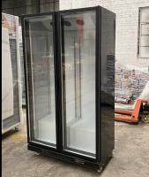 China Convenience Store Glass Door 2000L Beverage Display Refrigerator Freezer for sale