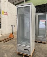 China Fan Cooling Single Door Display Freezer , Auto Defrost Upright Freezer for sale