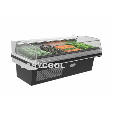 China 850W Top Open R404A Sushi Display Cooler For Restaurant for sale