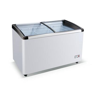 China Ice Cream Display Fridge Freezer Italian Gelato Showcase for sale