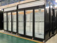 China Supermarket 3 doors display refrigerator -22C upright glass door freezer showacase for sale