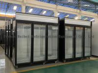 China Glass Door Upright Display Freezer with CE for sale