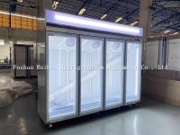 China Supermarket Milk Beverage Refrigerated Showcase With Digital Temperature Controller for sale