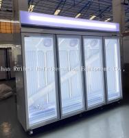 China Upright Showcase Cooler Restaurant Hotel Grocery Store Showcase Display Refrigerator for sale