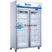 China Freezer Vertical Transparent Glass Door Doors Cheap Commercial Display Refrigerator Deep Fridge for sale