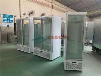 China Single Door Beverage Refrigeration Fridge Glass Door Display Showcase for sale