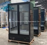 China Glass Door Vertical Equipment Display Beverage Cooler Storage Refrigerator/Fridge for sale