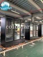 China Comercial Supermarket Glass Door Beer Cold Drink Display Fridge Refrigerator for sale