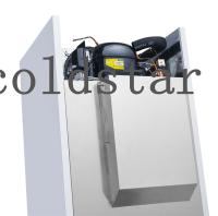 China Supermarket 2~8C glass door beverage cooler upright display refrigerator for sale