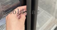 China Commercial Freezer 3 Glass Doors Auto Defrost Ice Cream Upright Display Fridge Freezer for sale