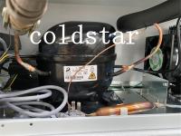 China Display fridge supermarket 3 doors beverage chiller glass door refrigerator showcase for sale
