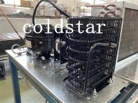 China Fan cooling vertical commercial freezer glass door supermarket showcase refrigerator for sale
