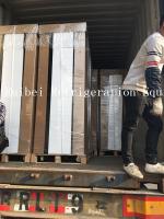 China Commercial Double Door Freezer Glass Door Upright Display Refrigerators Freezers for sale