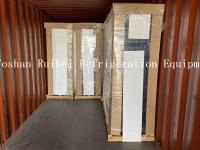 China New Style Glass Door Refrigerator Showcase With R290 Donper Compressor for sale