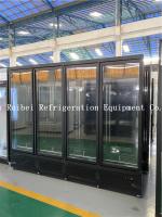 China Commercial Beverage Chiller Soft Drink Refrigerator With Glass Door for sale