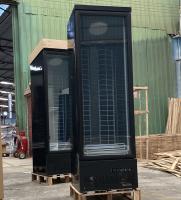 China Commercial Vertical Glass Door Refrigerated Cooler For Supermarket for sale