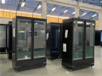 China Commercial Beverage Cooler Glass Door Refrigerated Showcase Display Fridge for sale