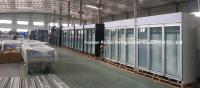 China Vertical Freezer Display Case Glass Door Fridge For Supermarket And Store for sale